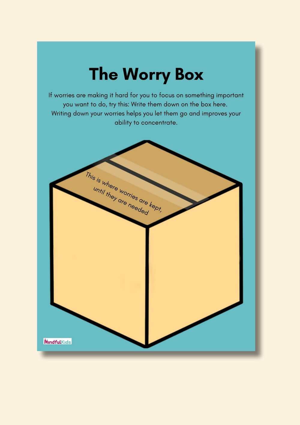 The Worry Box – Mindful Kids