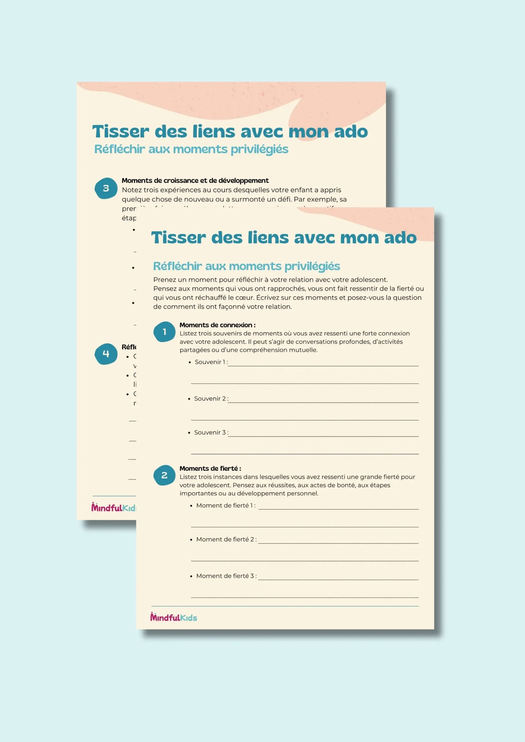 Tisser des liens avec mon ado – Mindful Kids